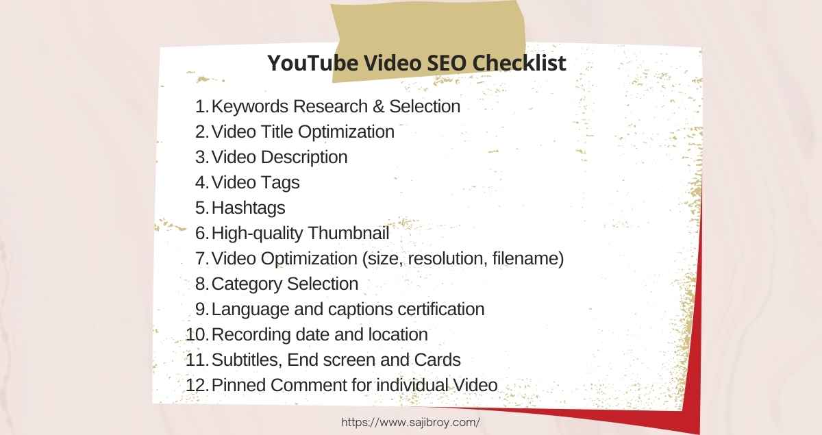YouTube SEO Checklist: Why Video Marketing Is So Powerful?